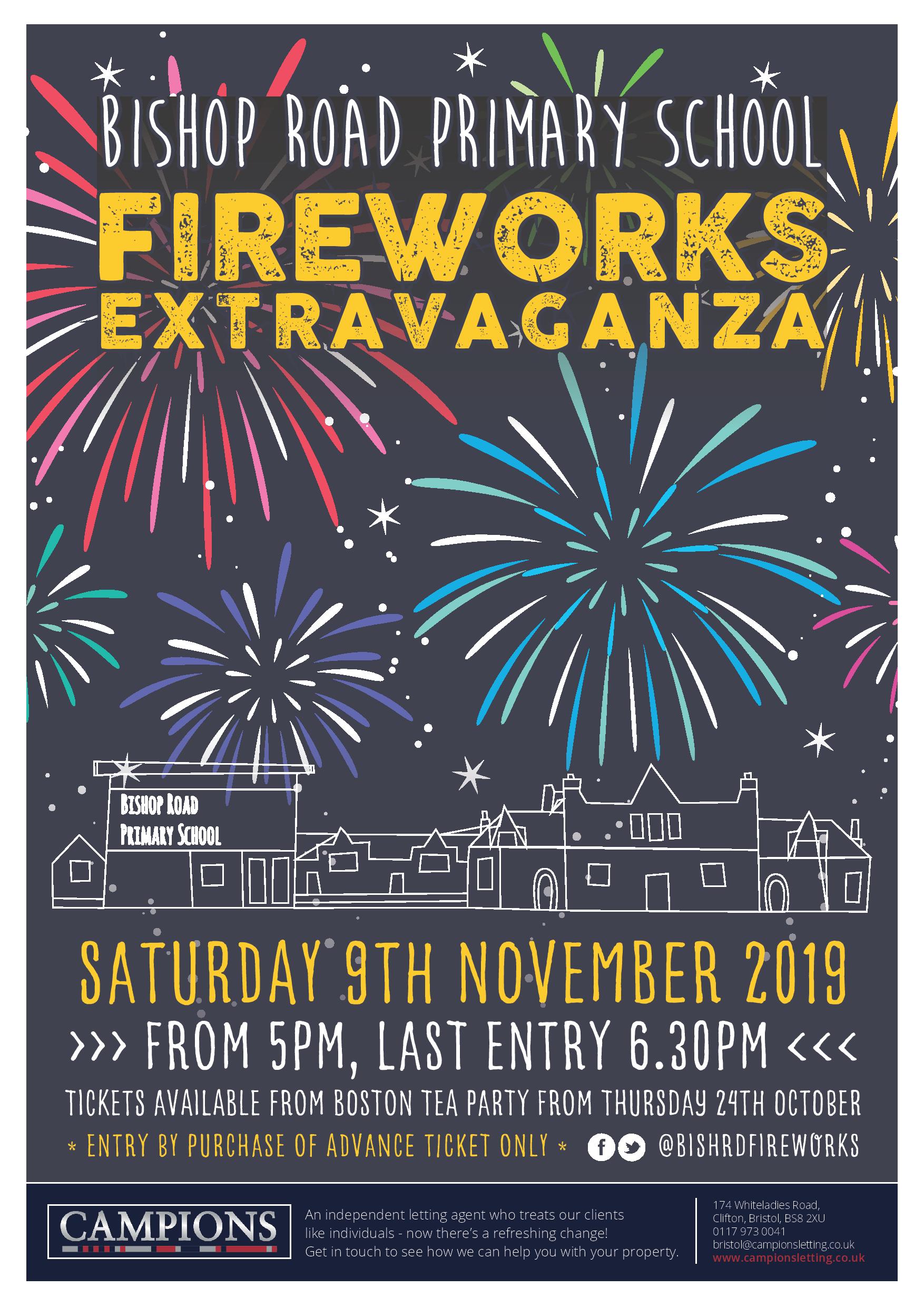 Celebrate Fireworks Night and Support Bishop Road Primary School ...